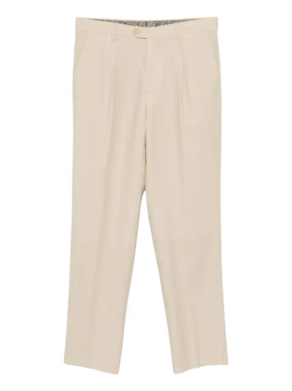 Etro Tailored Wool Trousers - Neutrals