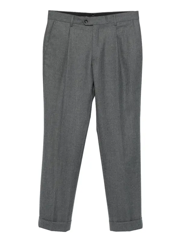 REVERES 1949 Pleated Trousers - Grey