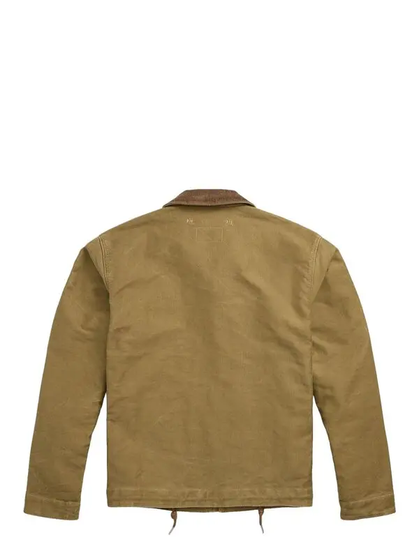 Ralph Lauren Corduroy-collar Cotton Jacket - Green