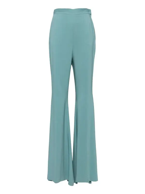 Elie Saab Cara Flared Trousers - Blue