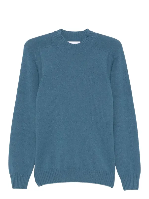 D4.0 Virgin Wool Sweater - Blue