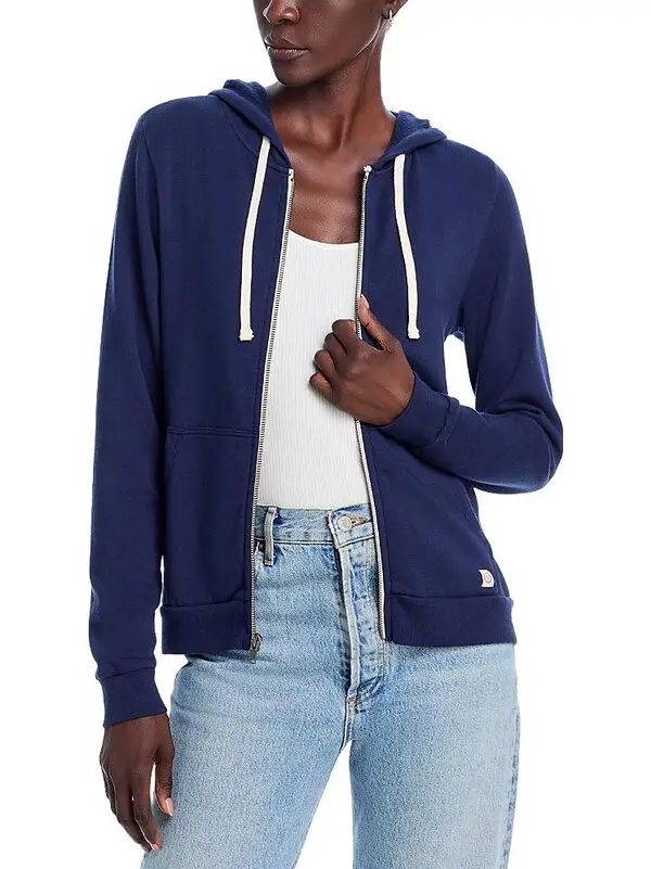 Marine Layer Afternoon Zip Hoodie - True Navy