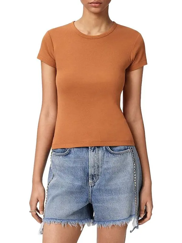 ALLSAINTS Stevie Tee - Pecan Brown