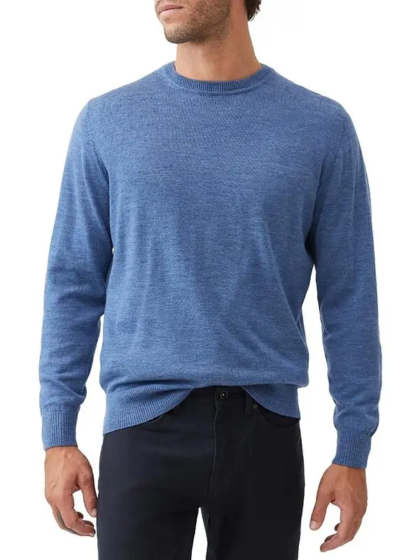 Rodd & Gunn Ferndale Crewneck Sweater - Ocean