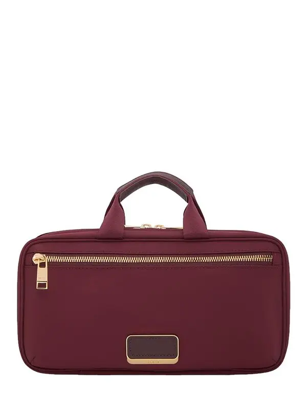 Tumi Voyageur Small Madeline Cosmetic Travel Case - Wine
