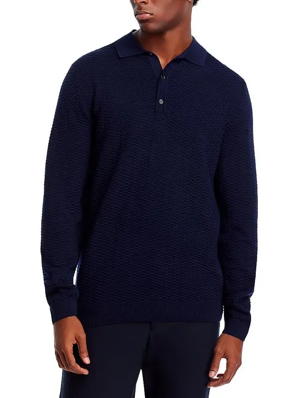 BOSS Diluigi Polo Sweater Exclusive - Dark Blue