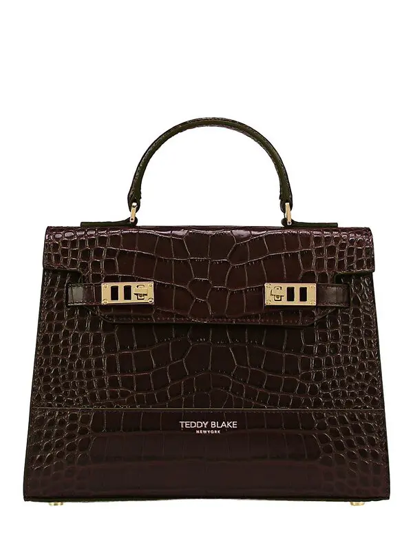 TEDDY BLAKE Kim Croco 11 - Dark Brown