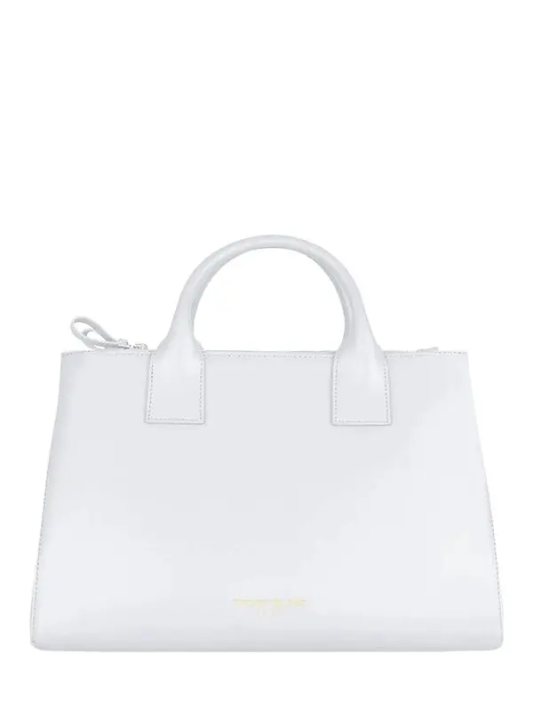 TEDDY BLAKE Bella Vitello 12 Satchel - White