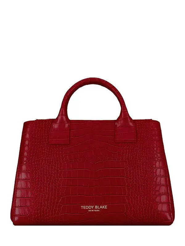 TEDDY BLAKE Bella Croco 12 - Dark Red
