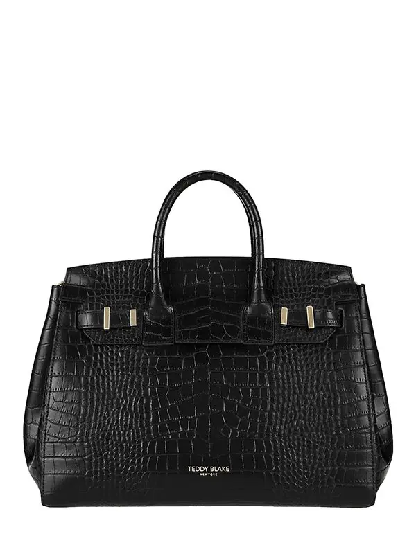 TEDDY BLAKE Gigi Croco 13 - Black