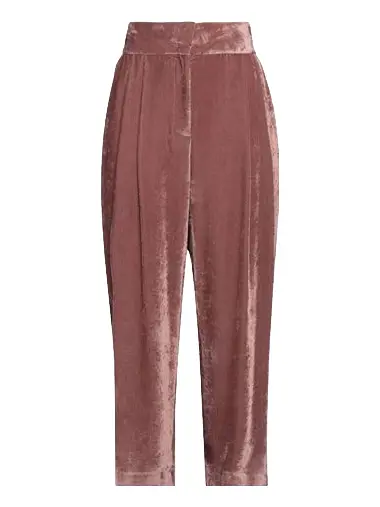 Fabiana Filippi Tapered Velvet Pants - Brown