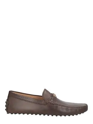 TOD'S Leather Loafers - Brown