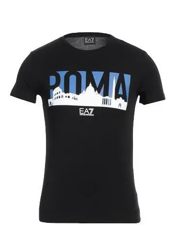 EA7 T-shirt Size Cotton - Black