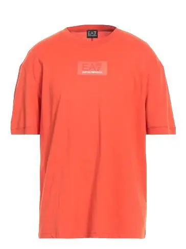 EA7 T-shirt Size Cotton - Orange