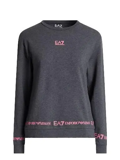 EA7 Cotton Blend Sweatshirt - Grey
