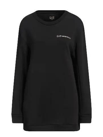 EA7 Cotton Sweatshirt - Black