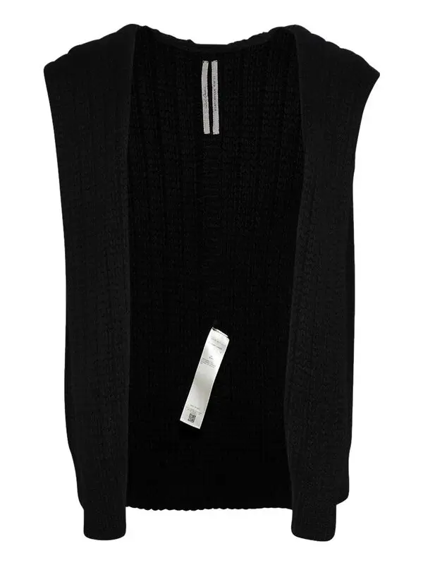 Rick Owens Sl Liner Cardigan - Black