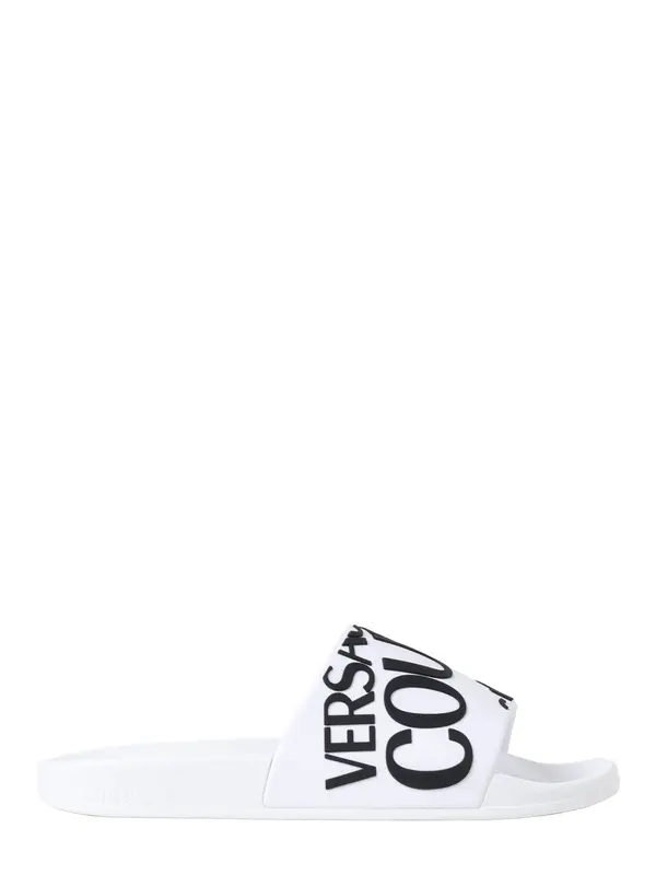 Versace Flat Sandal - White