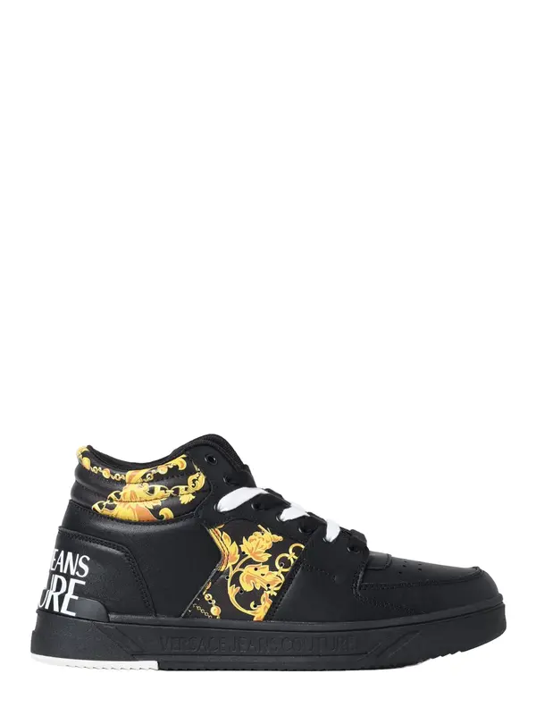 Versace High Top Sneakers - Black