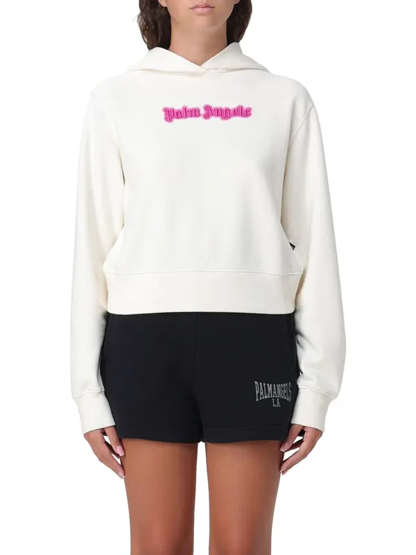 Palm Angels Sweatshirt - Cream