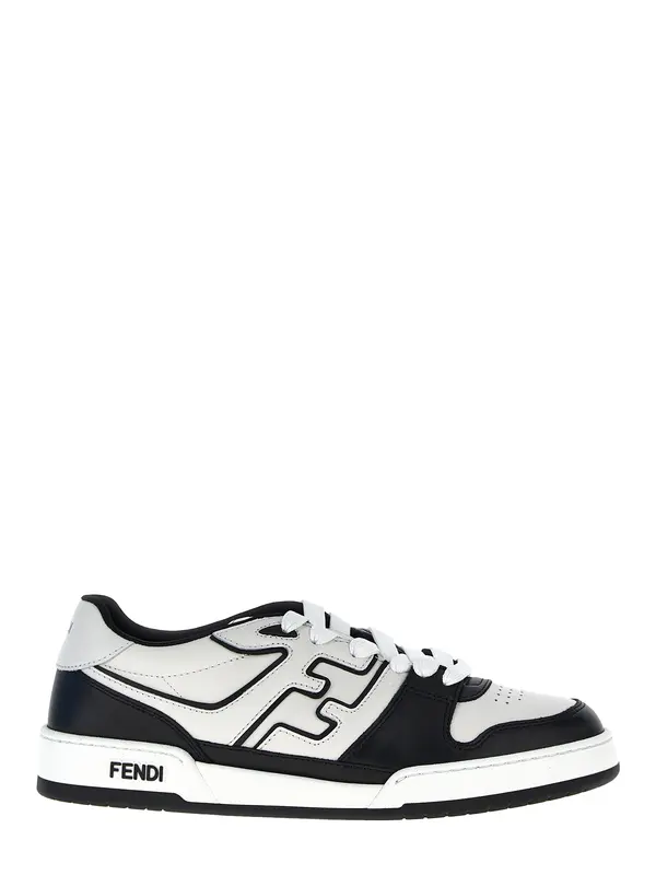 Fendi Match Sneakers - White/black