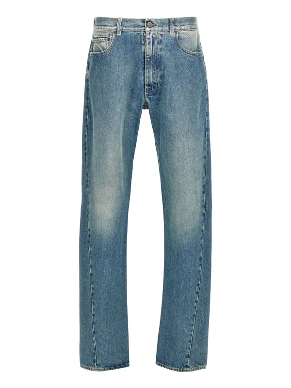 MAISON MARGIELA Washed Denim Jeans - Blue