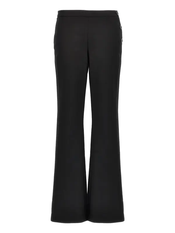 COURREGES Oblique Tailored Pants - Black