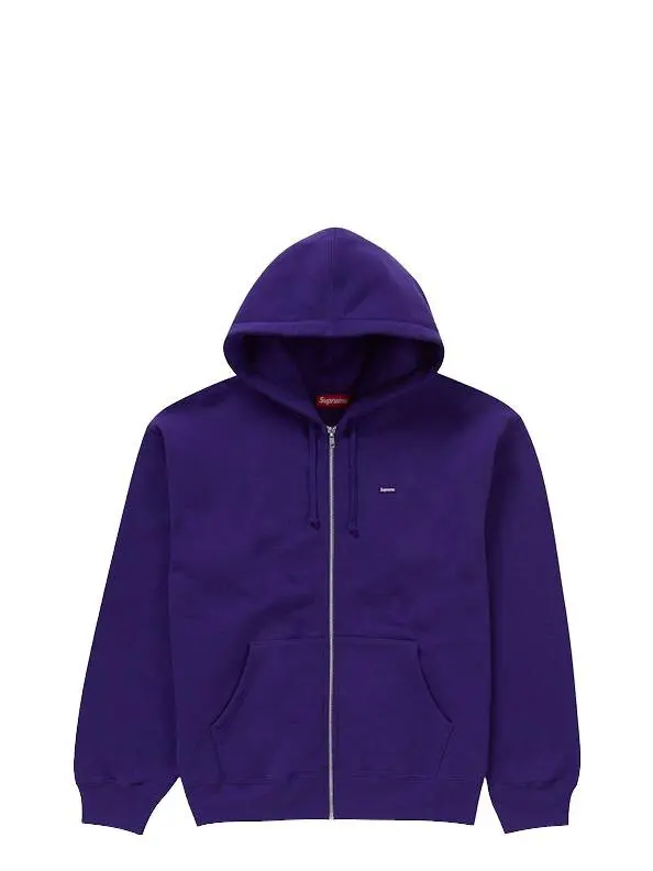 Supreme Small Box Hooded Sweatshirt - Purple