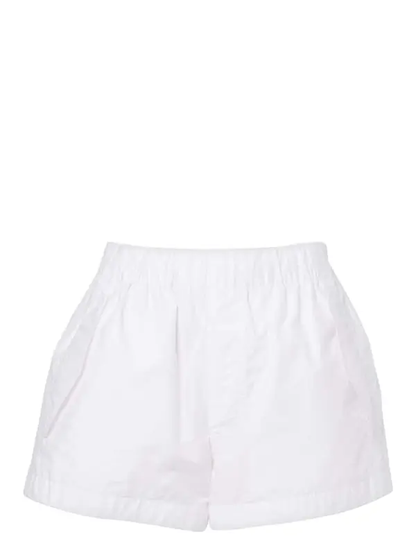 Wardrobe.NYC Cotton-blend Shorts - White