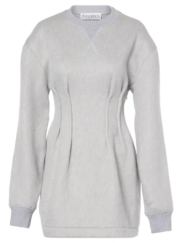 JW Anderson Jersey Sweater Dress - Grey