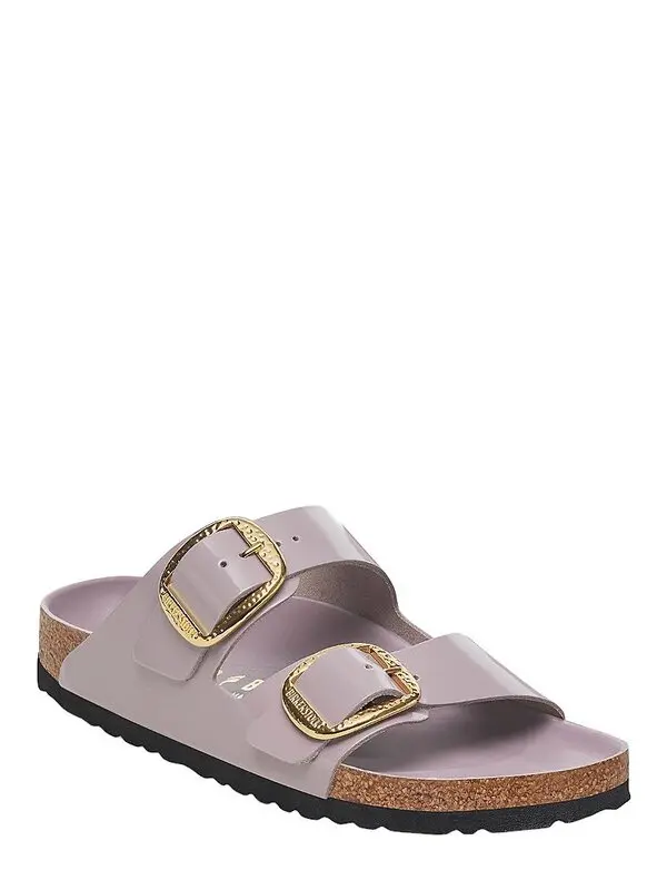 BIRKENSTOCK Arizona Big Hammered Buckle Sandals - Purple