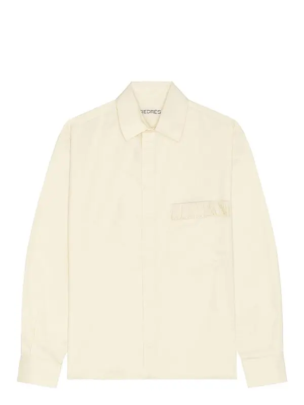 SIEDRES Reims Shirt In Cream - Ecru