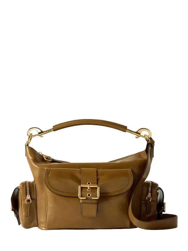 Chloé Camera Leather Shoulder Bag - Brown