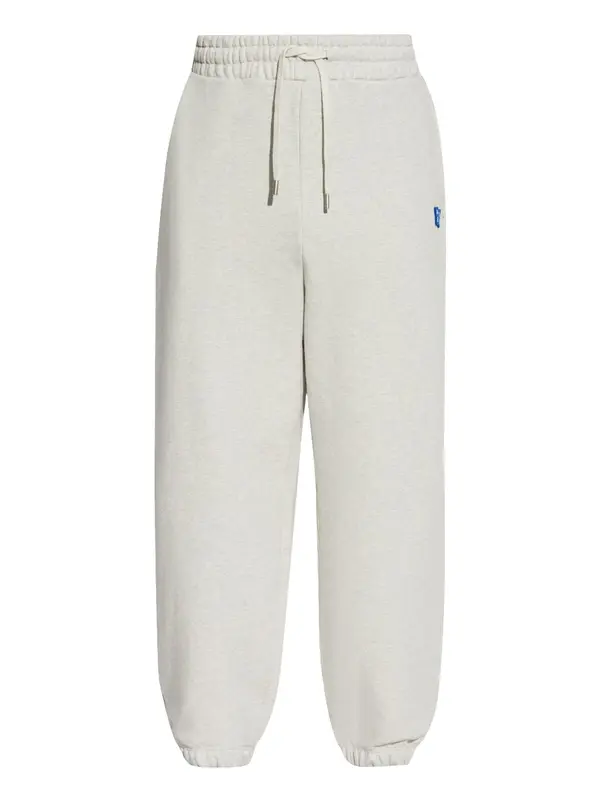 ADER ERROR Logo Patch Track Pants - Neutrals