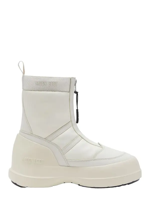 Moon Boot Luna Logo-print Boots - White