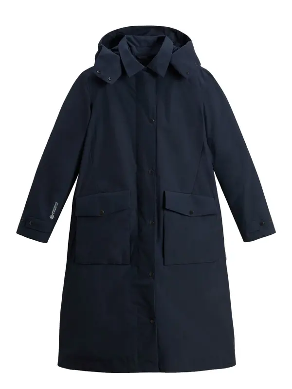 Woolrich Oversized Cape - Blue