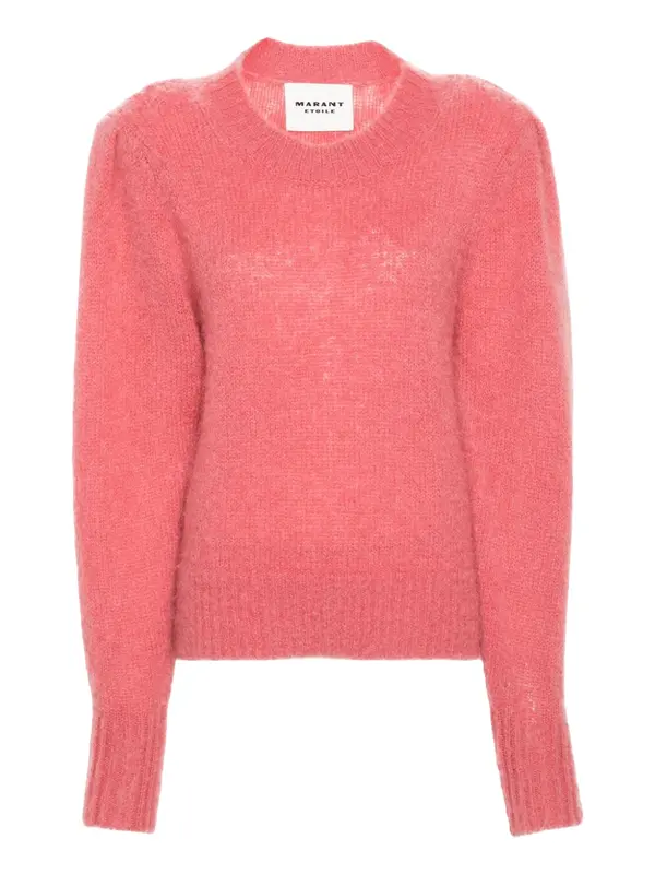 MARANT ETOILE Esmee Brushed Jumper - Pink