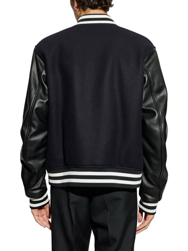 Gucci Wool Bomber Jacket - Black