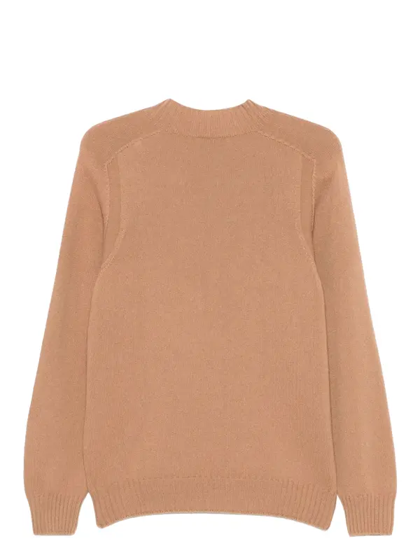 D4.0 Virgin Wool Sweater - Brown