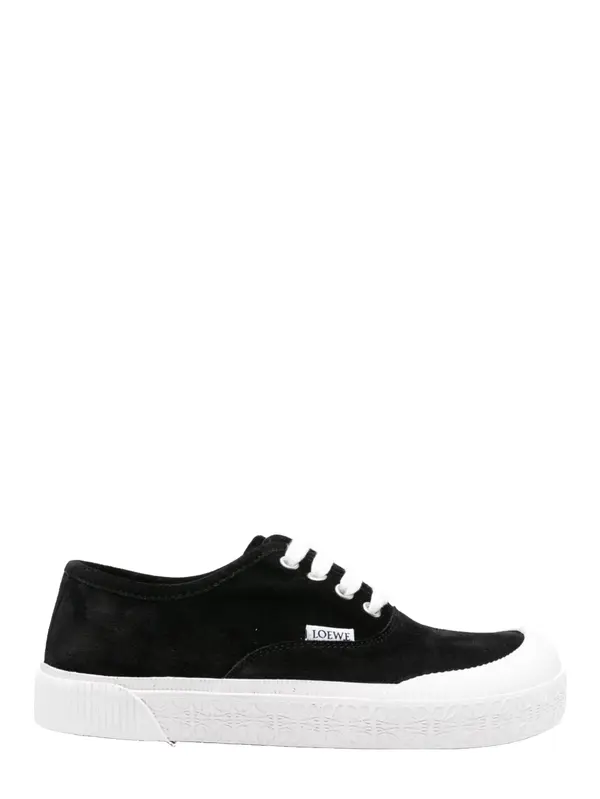 Loewe Anagram-motif Sneakers - Black