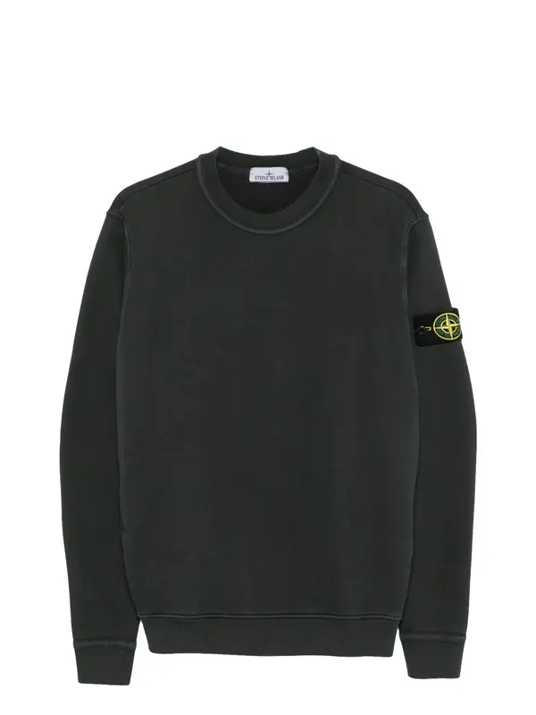 Stone Island Compass-badge Sweatshirt - Black
