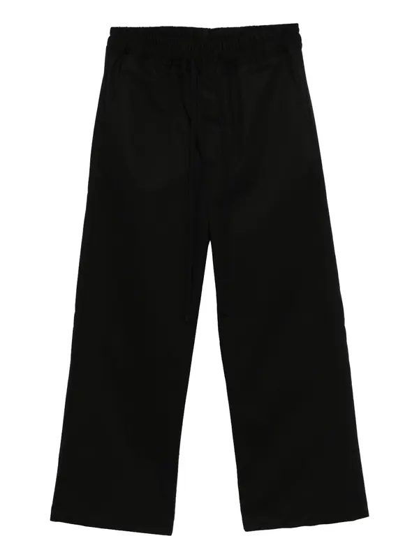 THOM KROM Straight-leg Trousers - Black