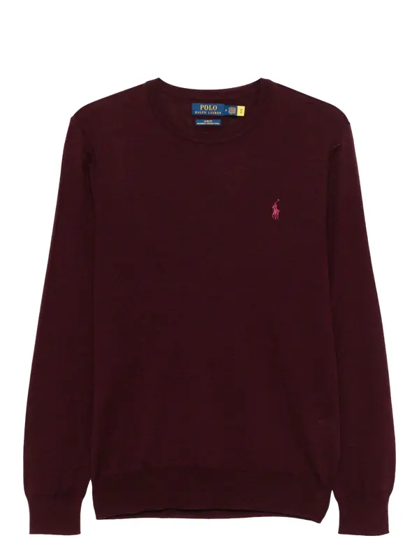 Ralph Lauren Polo Pony Sweater - Red