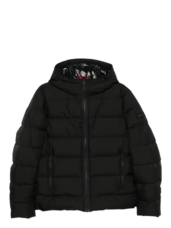 FAY Double-front Padded Jacket - Black