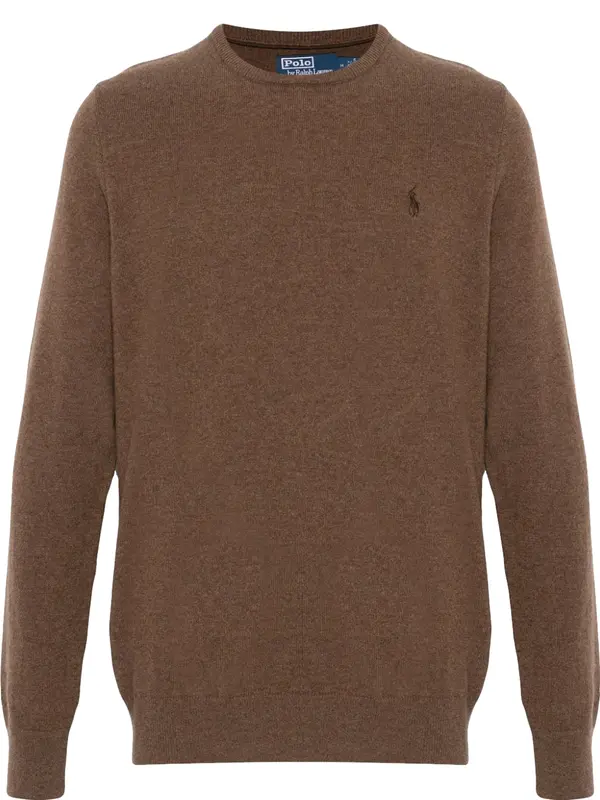 Polo Ralph Lauren Pony-embroidered Sweater - Brown