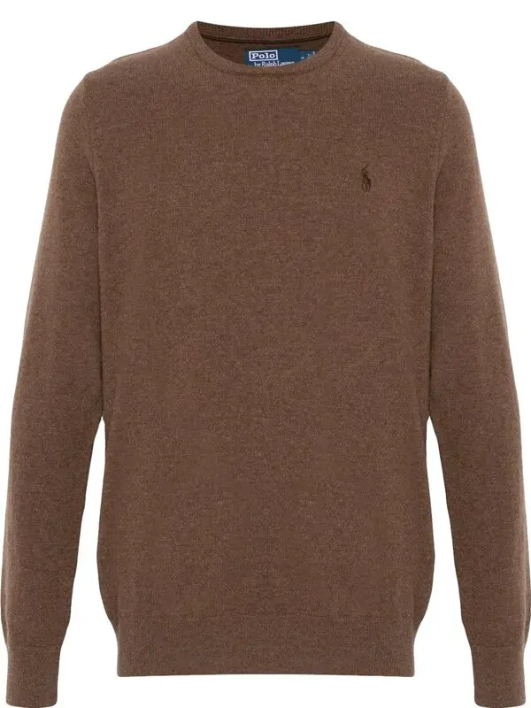 Polo Ralph Lauren Pony-embroidered Sweater - Brown
