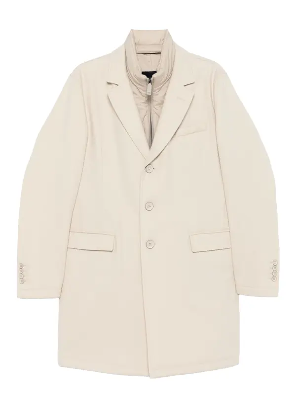 Herno Virgin-wool Coat - Neutrals