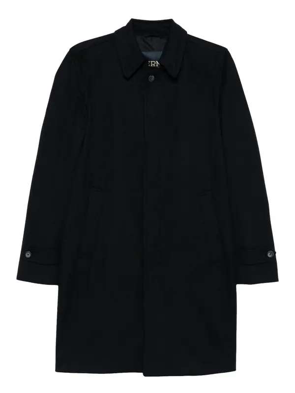 Herno Cashmere Coat - Blue