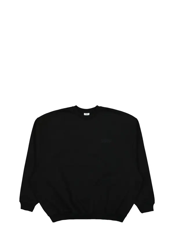 Vetements Logo-embroidered Sweatshirt - Black