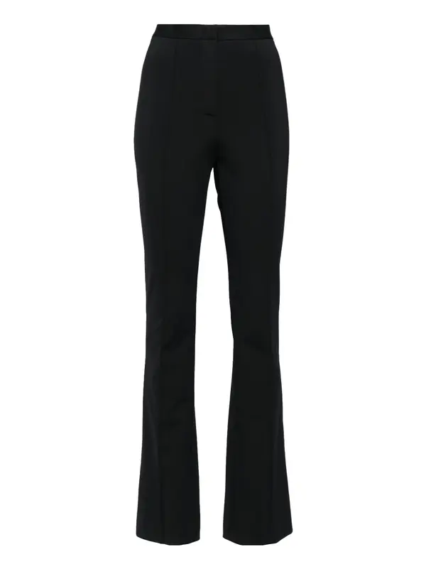 SIMONA CORSELLINI Straight Leg Trousers - Black